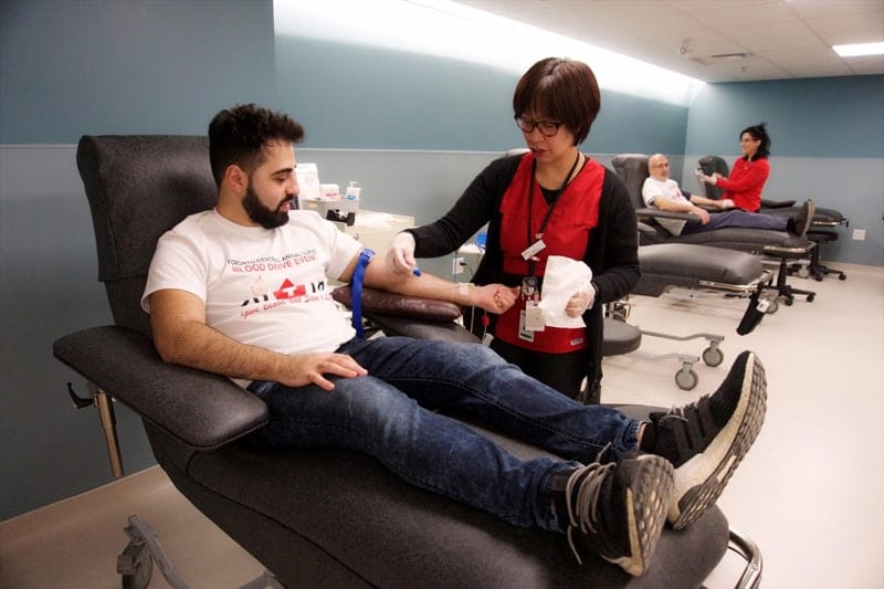 Blood Drive Event with Canadian Blood Services
